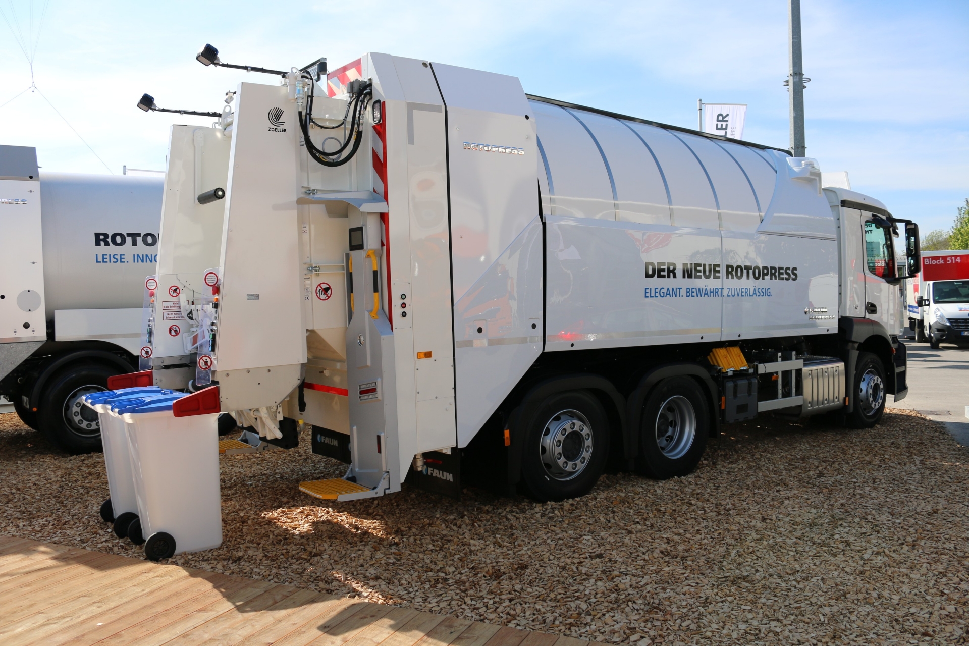 Masina de gunoi Faun Rotopress | Willkommen Technik